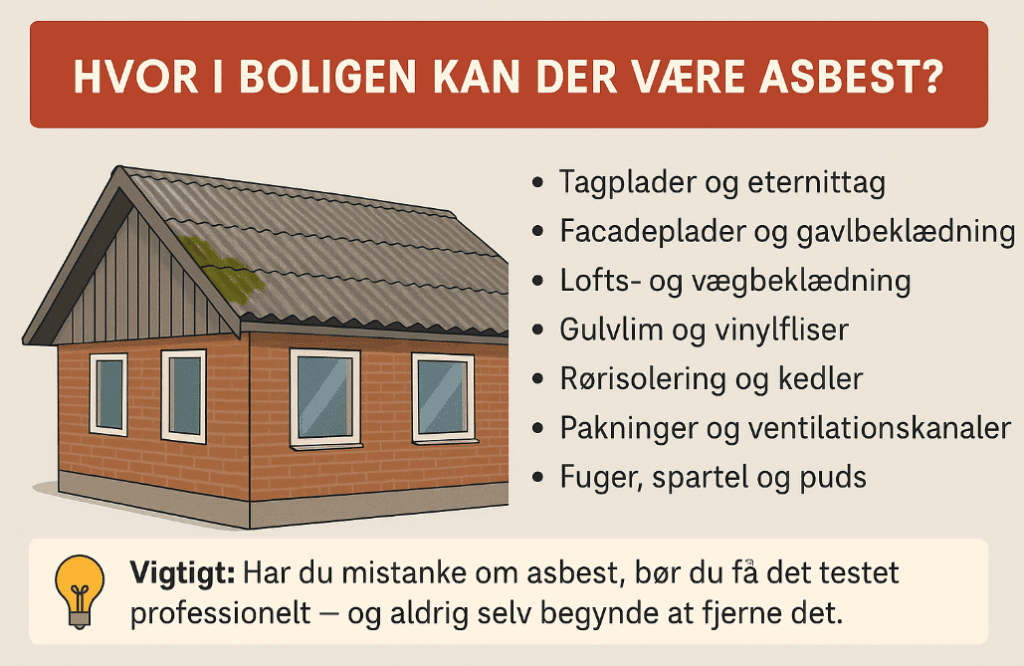 Nye regler asbest 2025 - Hvad må du som privatperson?