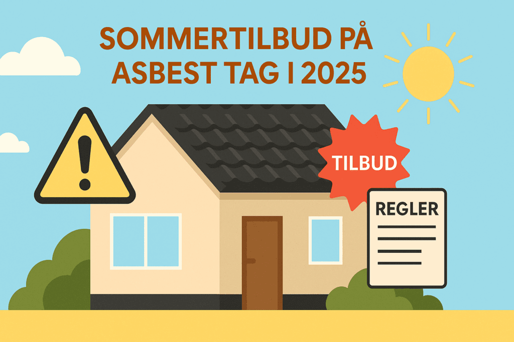 Asbest sanering – Pris, regler og fjernelse i 2025